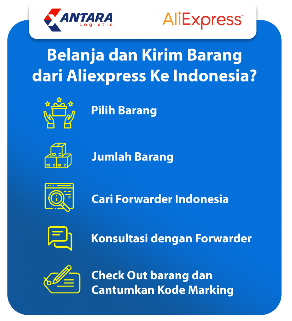 Cara Kirim Barang Dari Aliexpress Ke Indonesia